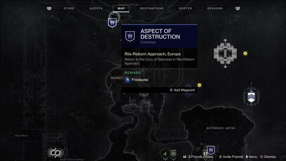 How to complete the Destiny 2 Aspect of Destruction quest | GamesRadar+