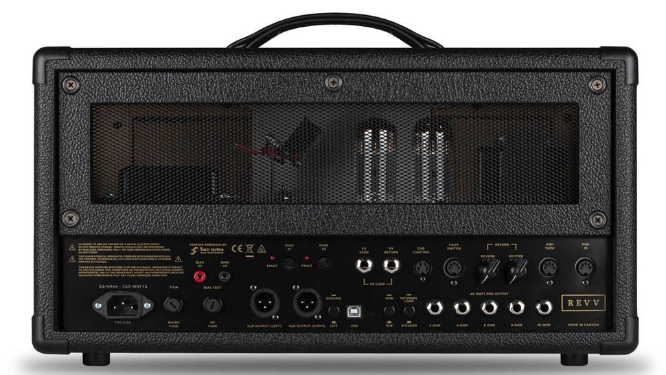 “You don't run into amps with that kind of clean channel that also have ...