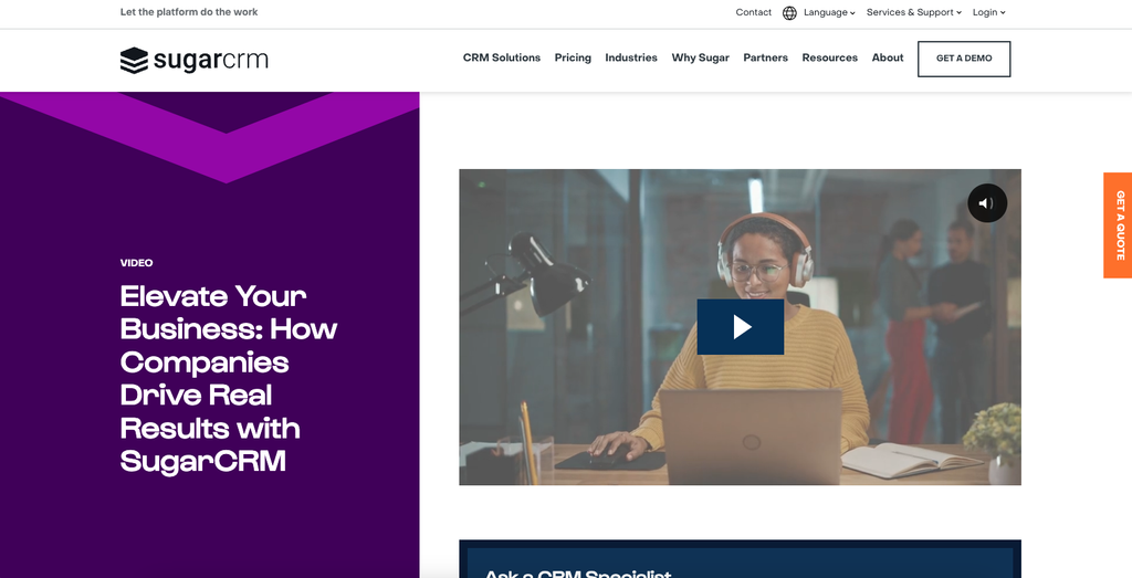 SugarCRM review | TechRadar