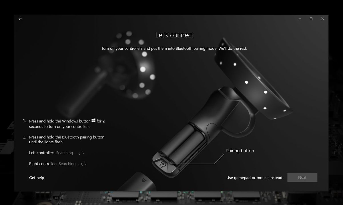 How to connect Windows Mixed Reality Motion Controllers | Windows Central