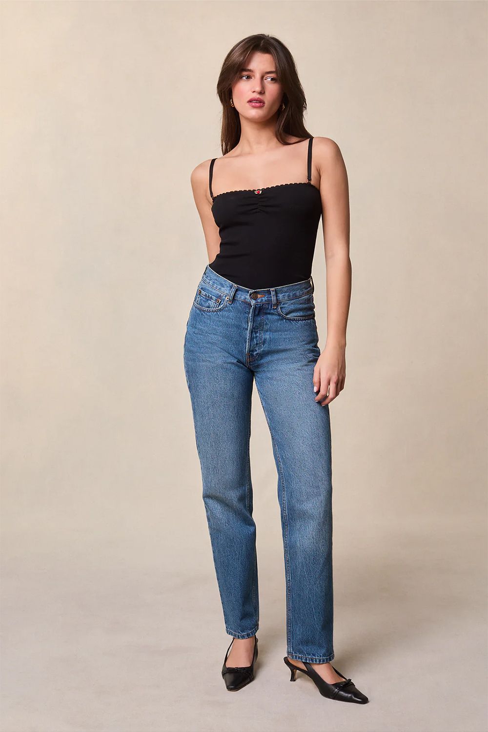 The Only Pair Of Jeans You Need, According To The French | Marie Claire UK