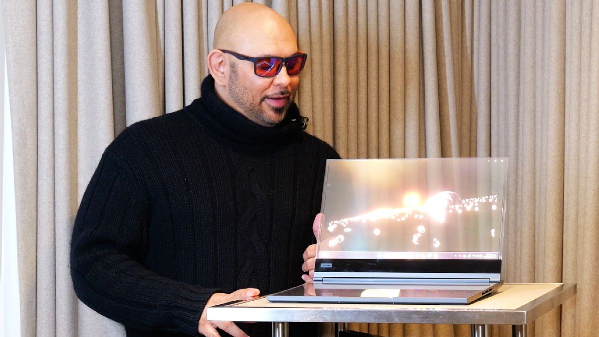 Transparent Lenovo laptop takes us Through the Looking-Glass | Laptop Mag