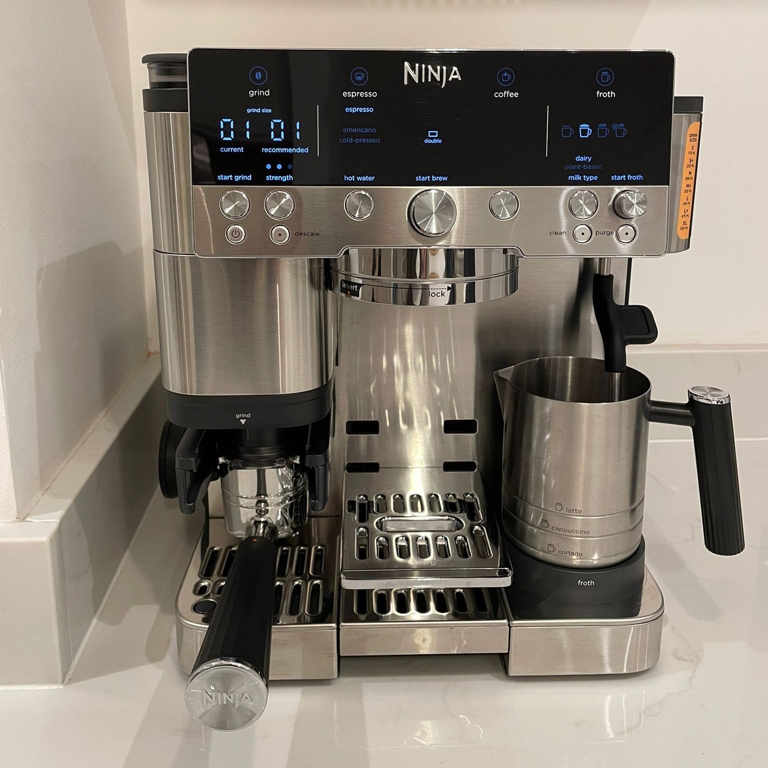 Ninja Luxe Café review - the perfect machine for beginners | Ideal Home