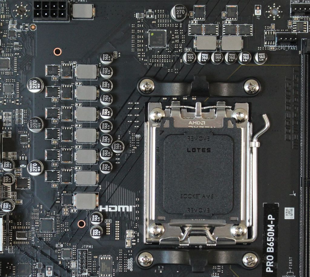 MSI Pro B650M-P Review: Value-minded Micro ATX | Tom's Hardware