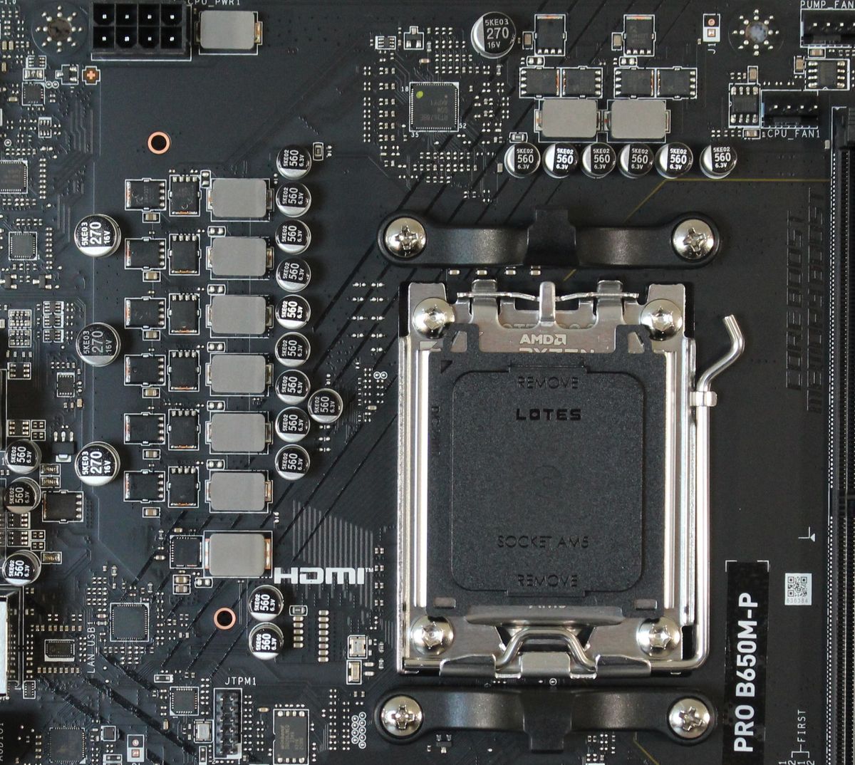 MSI Pro B650M-P Review: Value-minded Micro ATX | Tom's Hardware