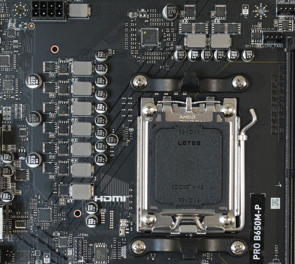 MSI Pro B650M-P Review: Value-minded Micro ATX | Tom's Hardware