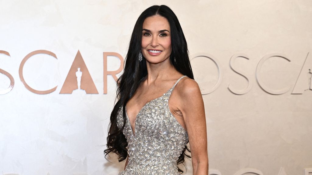 The exact buys behind Demi Moore's soft waves at the Oscars | Woman & Home