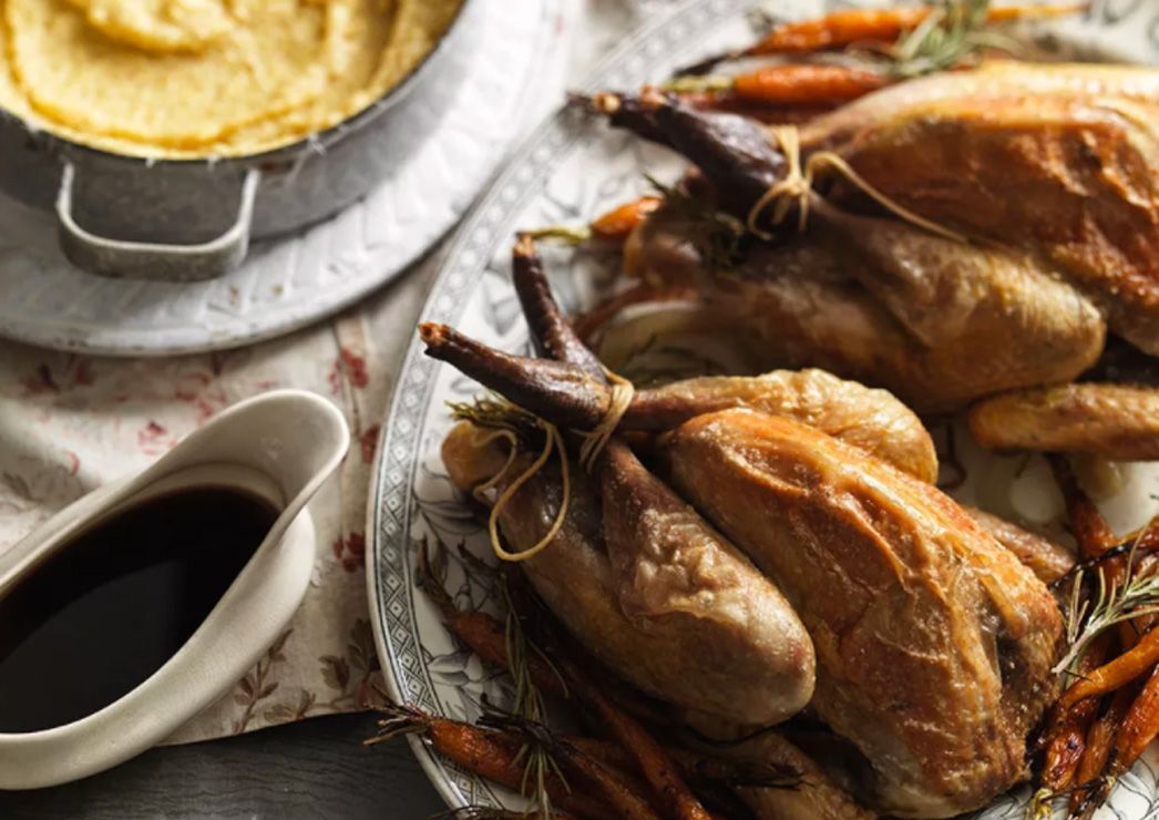 Game bird recipes for Christmas