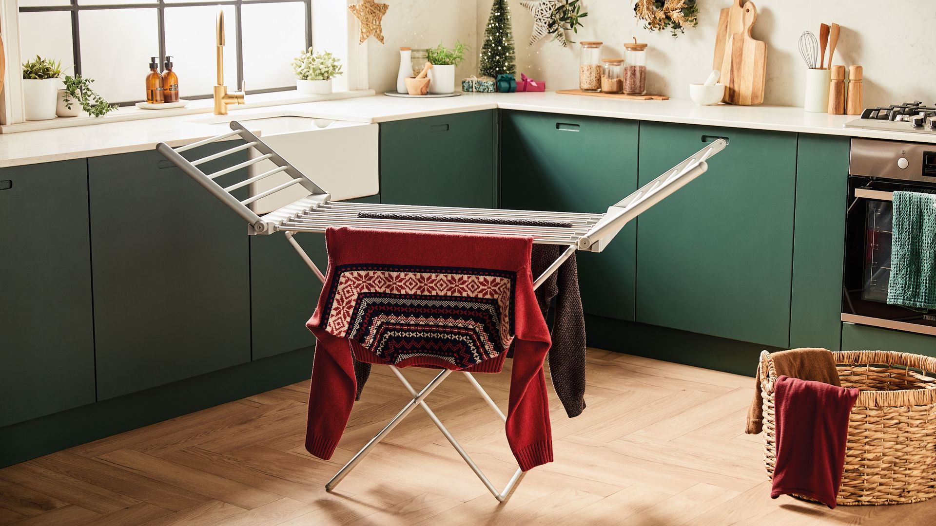 The sellout Aldi heated clothes airer is back in stock | Ideal Home