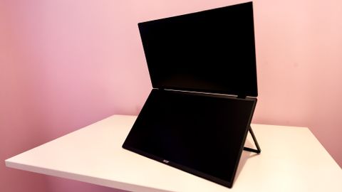Acer PD3 folding portable monitor review: a glorious tallscreen that ...