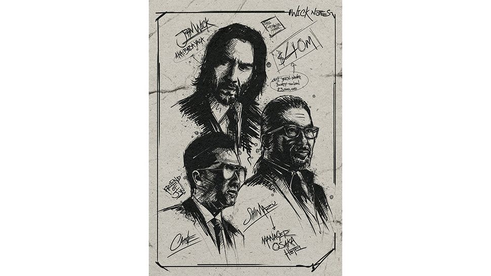The design secrets that make the best John Wick posters so iconic – as ...