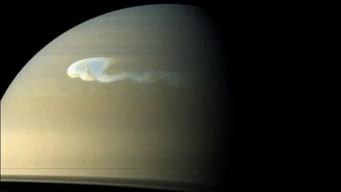 Saturn's planet-wide storms driven by seasonal heating, Cassini probe ...