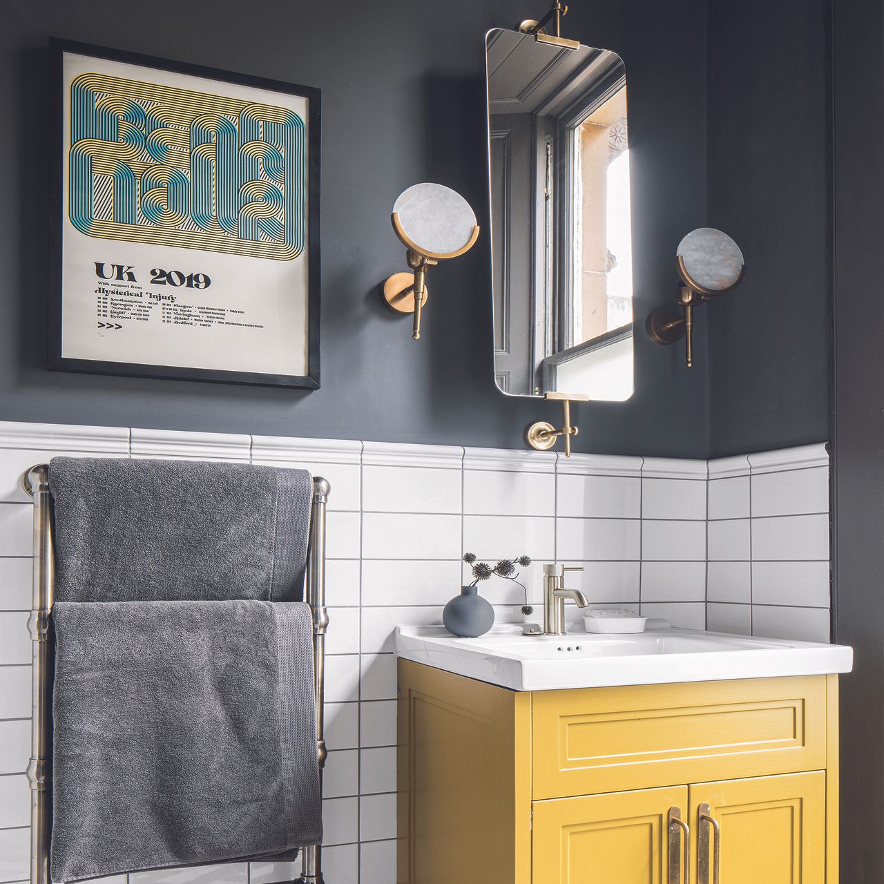 Bathroom wall art ideas to safely and stylishly decorate | Ideal Home