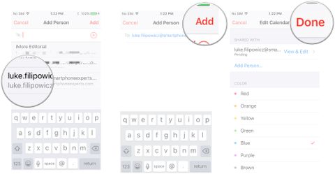 How to share events with Calendar for iPhone and iPad | iMore