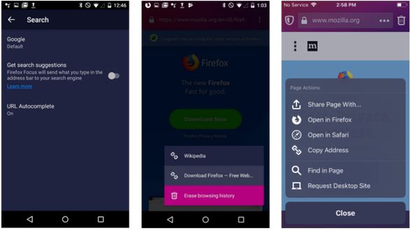 Mozilla updates FireFox Focus with search suggestions and a new look ...
