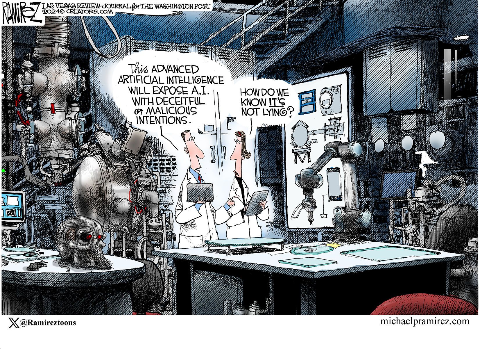 Today's political cartoons - February 6, 2024 | The Week
