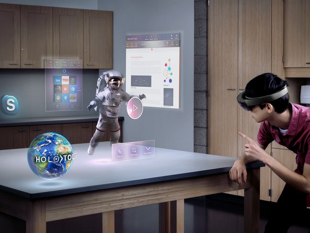 First Microsoft HoloLens apps to include Skype, Young Conker and more ...