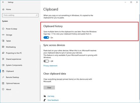 How to use the 'Clipboard history' feature on Windows 10 | Windows Central