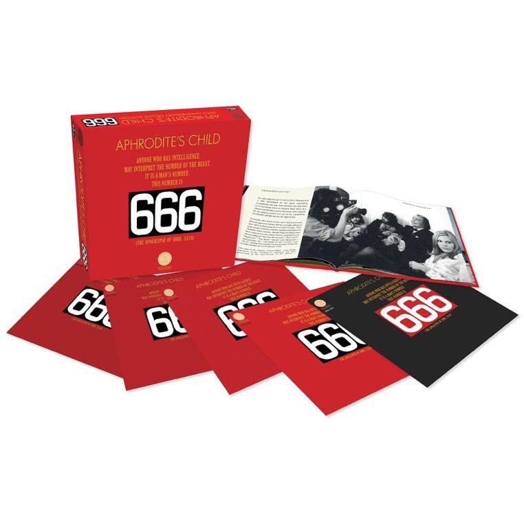 Aphrodite's Child's classic third album 666 to be released as five-disc ...