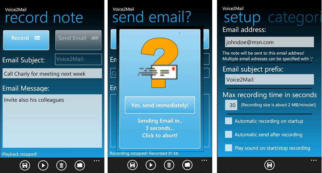 Voice2Mail makes audio reminders easy [Video] | Windows Central