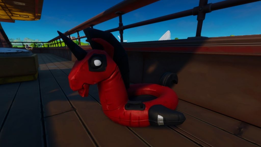 Fortnite Deadpool floaties: Where to find Deadpool floaties at The ...