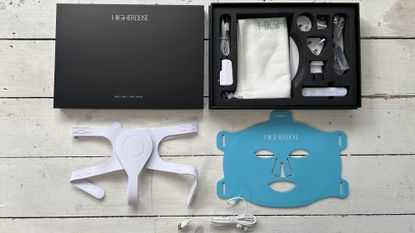 HigherDOSE Red Light Face Mask review: this skin boosting LED mask ...