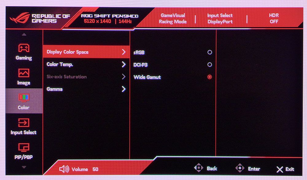 Asus ROG Swift PG49WCD 49-inch gaming monitor review: The most colorful ...