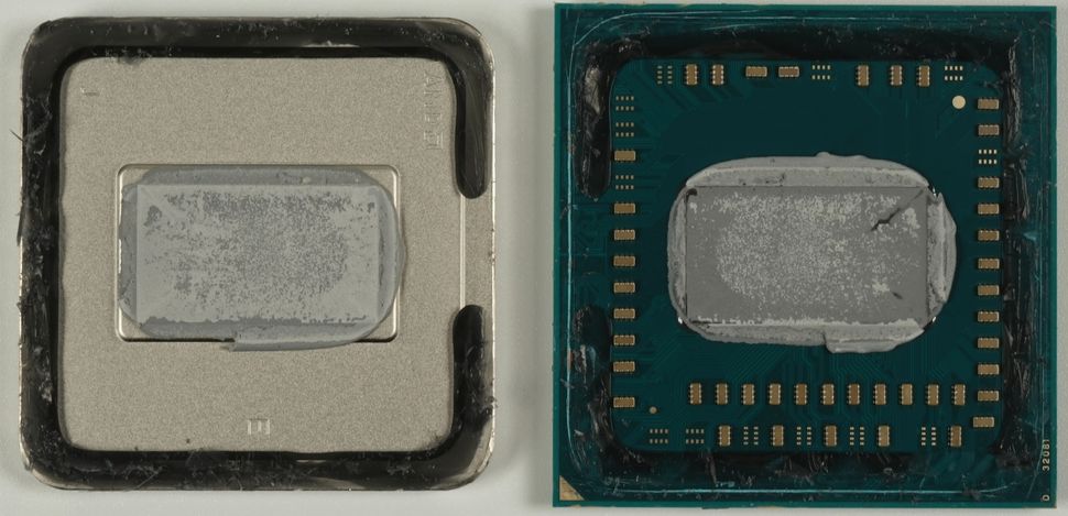 AMD Ryzen 5 2400G Delidded: Solder vs. Thermal Paste vs. Liquid Metal ...