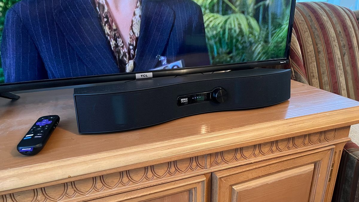 Soundfun Mirai soundbar review: a diminutive dialogue booster | TechRadar