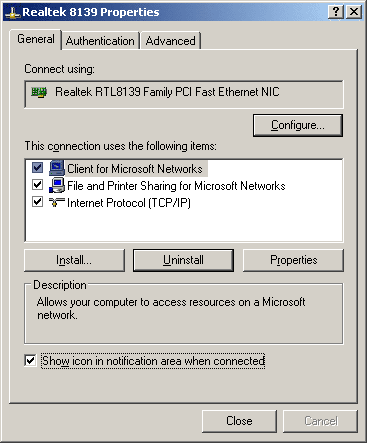 Network Interface Configuration - Your Own Server Part 2: Windows Server 2003 Installation | Tom ...