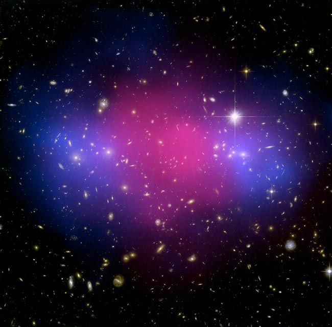 Universe's Dark Matter Seen Through Photos of Gravitational Lensing ...