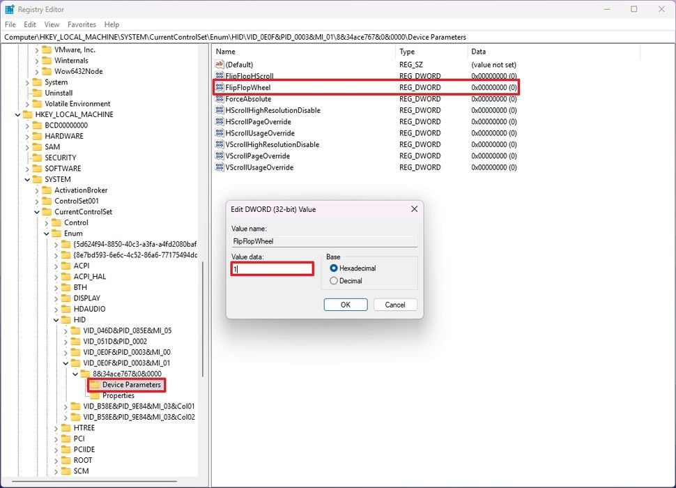How to enable reverse mouse and touchpad scrolling on Windows 11 ...