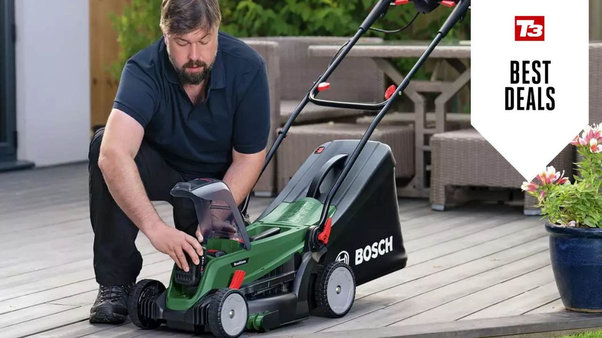 Be quick – this Bosch cordless lawn mower just got a £125 price cut | T3