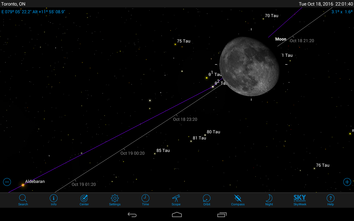 Exploring the Moon by Hand with Mobile Astronomy Apps | Space