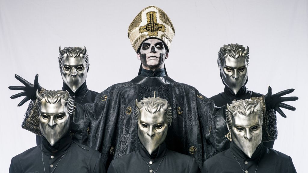 Ghost are mysterious backstage too | Louder
