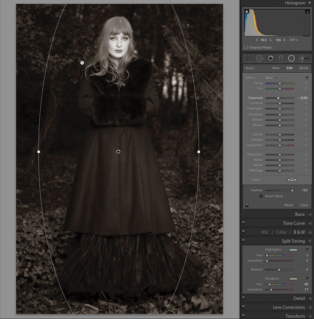Lightroom series part 15: How to create a vintage-looking portrait in ...