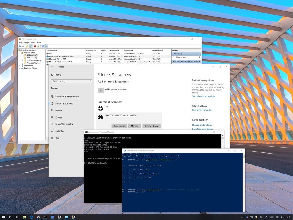 How to properly remove a printer on Windows 10 | Windows Central