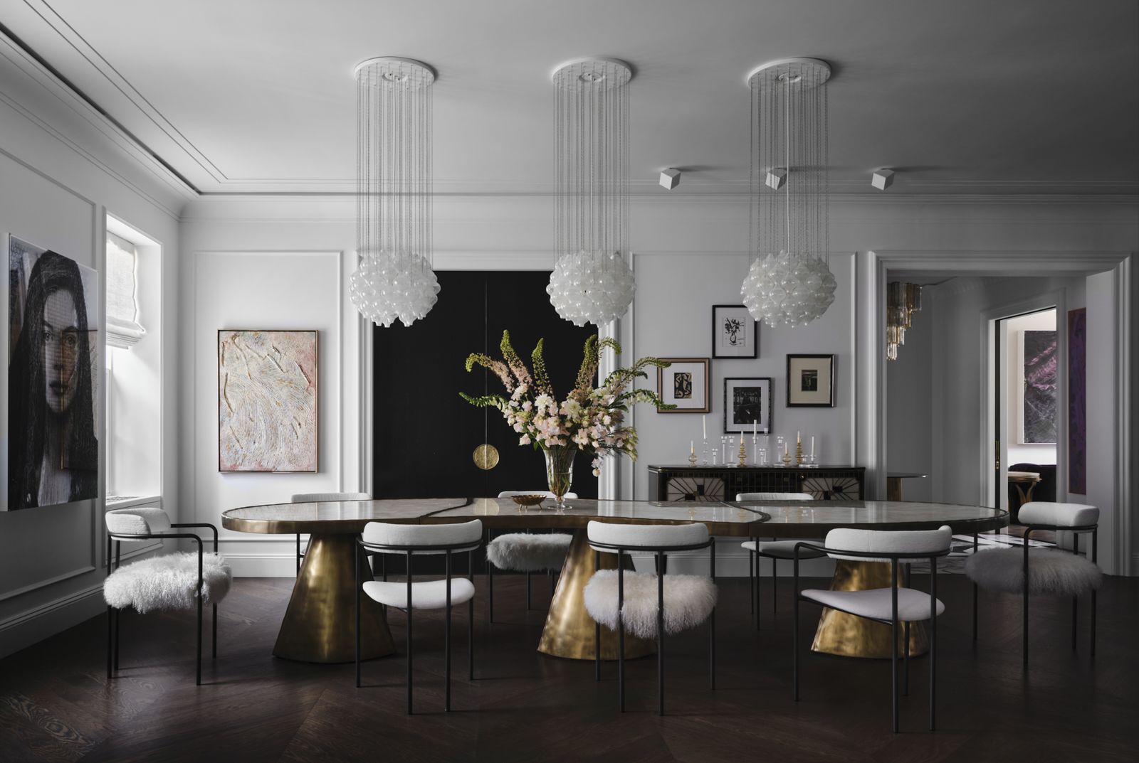 "Dark white" is the color trend for more expensive-looking homes ...