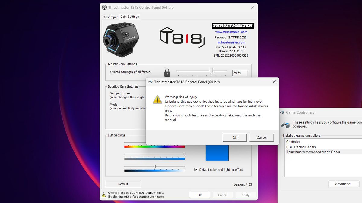 Thrustmaster T818 review: Affordable direct-drive sim racing with a ...