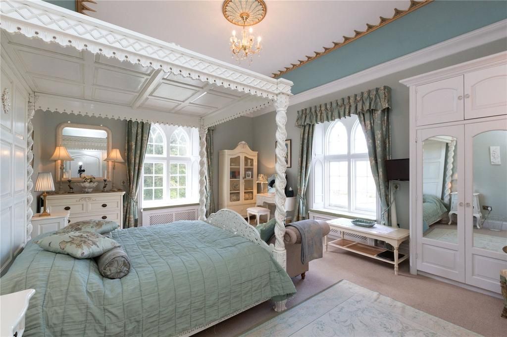 A beautifully restored Regency castle, standing proudly over the ...