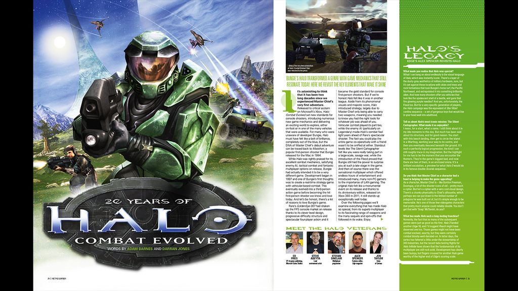 Retro Gamer Celebrates 20 years of Halo: Combat Evolved | GamesRadar+