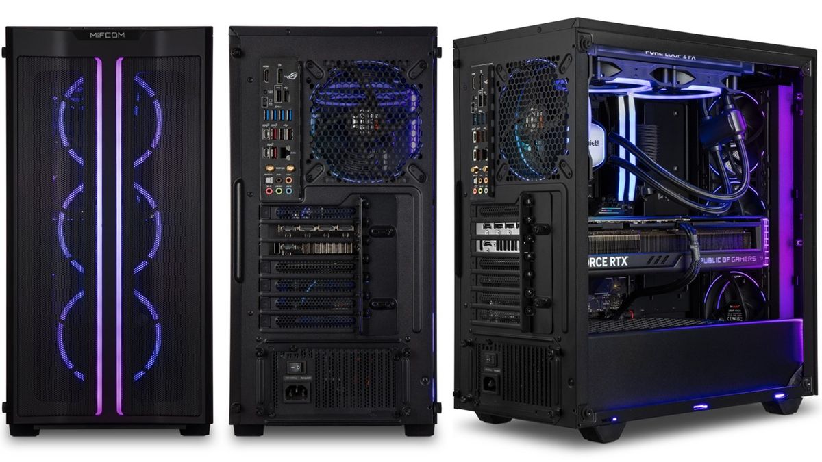 MiFCOM PC im Test: Das holt der Tower aus seinen AMD-Komponenten heraus ...