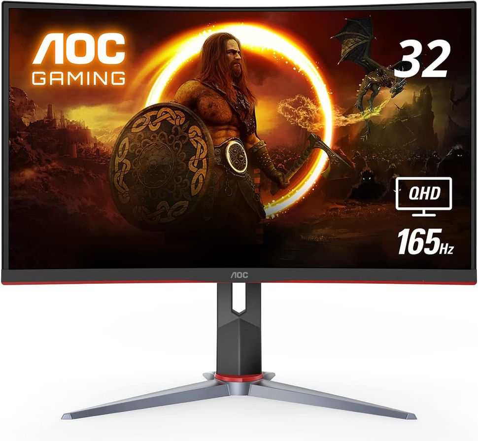 AOC CQ32G2S 165 Hz Gaming Monitor Review: A Lot of Screen and ...