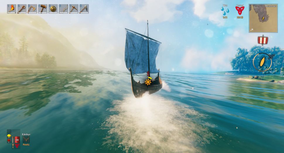 Valheim sailing guide: How to build and sail every ship | Windows Central