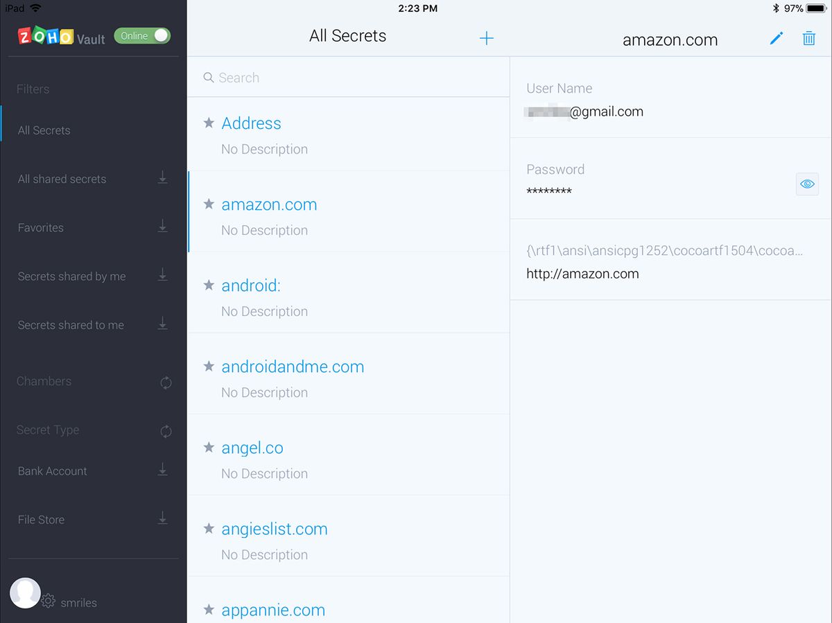 Zoho Vault password manager: Basically free | Tom's Guide