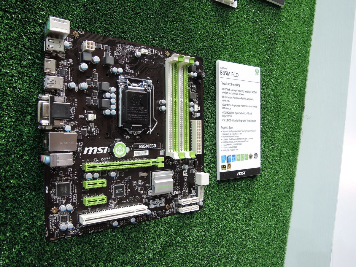 MSI Shows Off Eco-Friendly Motherboards | Tom's Hardware