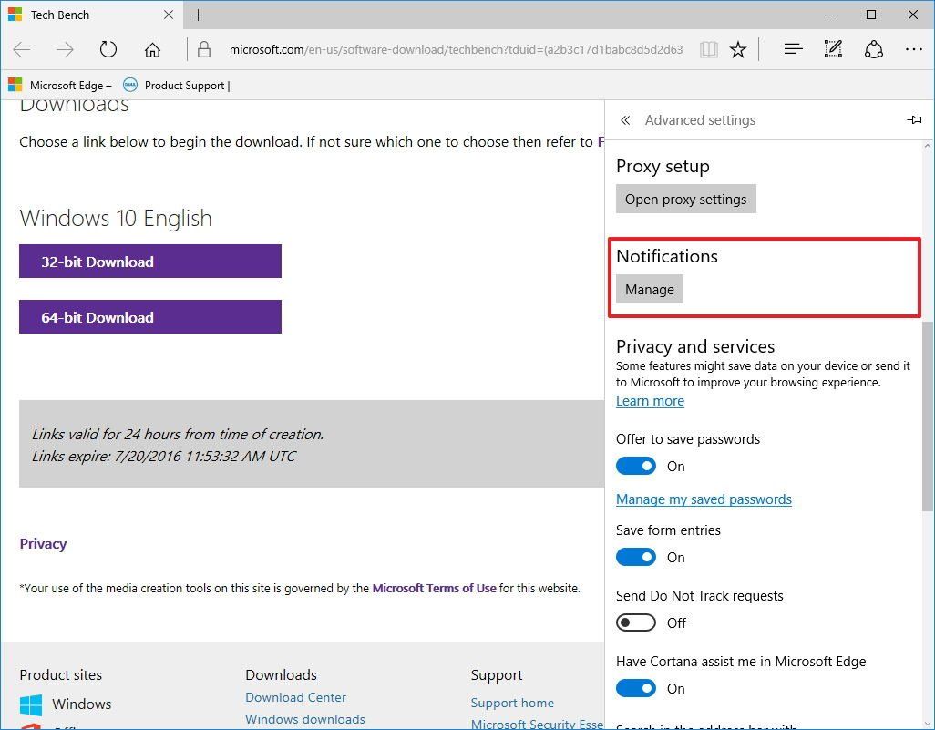 What's new with Microsoft Edge for Windows 10 Anniversary Update ...