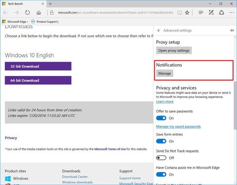 What's new with Microsoft Edge for Windows 10 Anniversary Update ...