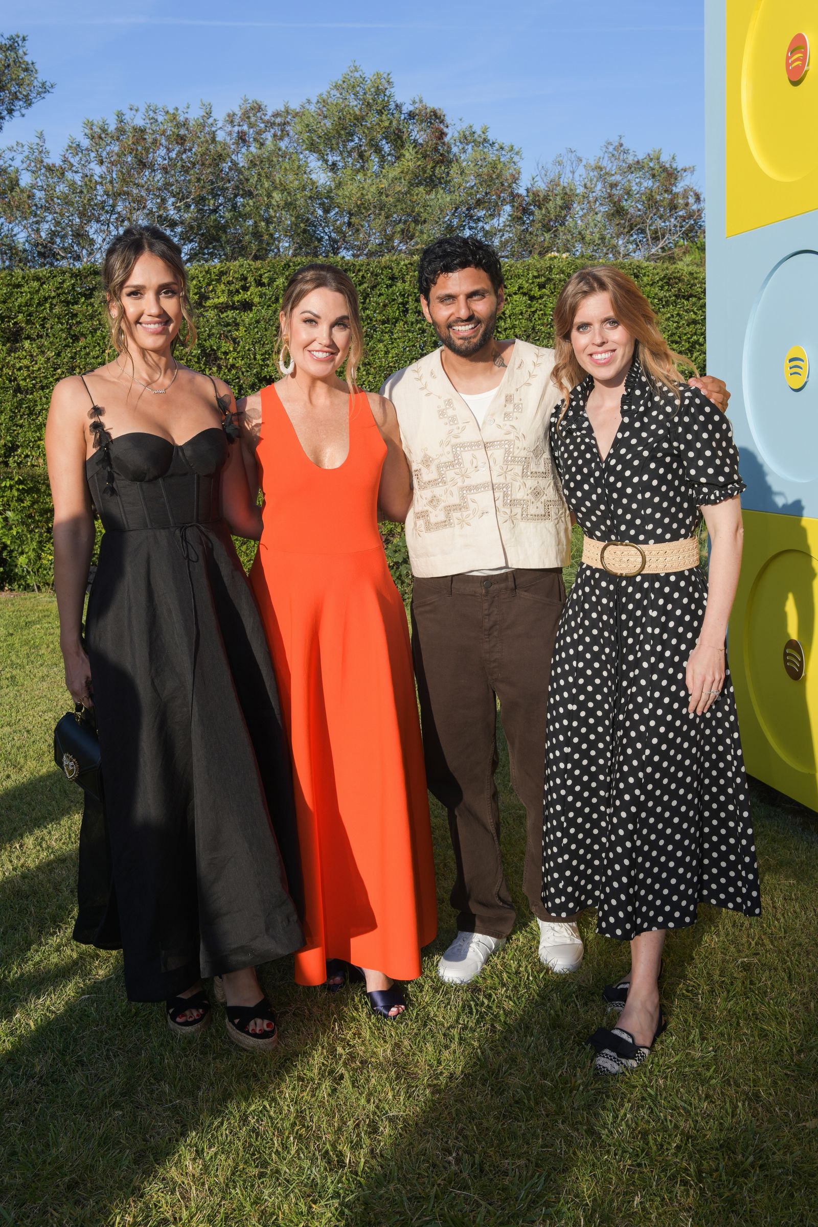 Princess Beatrice Wears Back-to-Back Patterned Summer Dresses at Cannes ...