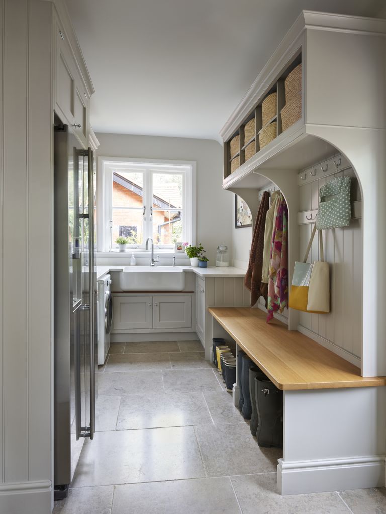 Narrow utility room ideas: Smart tactics for awkward layouts | Homes ...